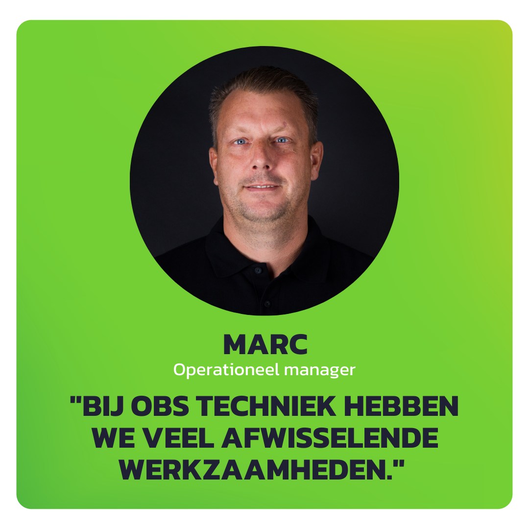 Kom werken bij OBS Techniek | OBS Techniek